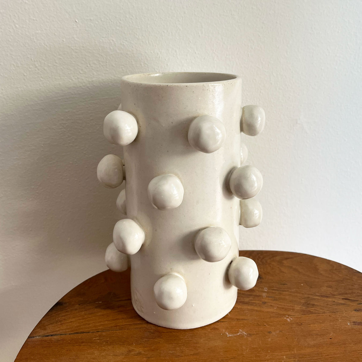 Large Bobble Vase - White | Salto Workshop